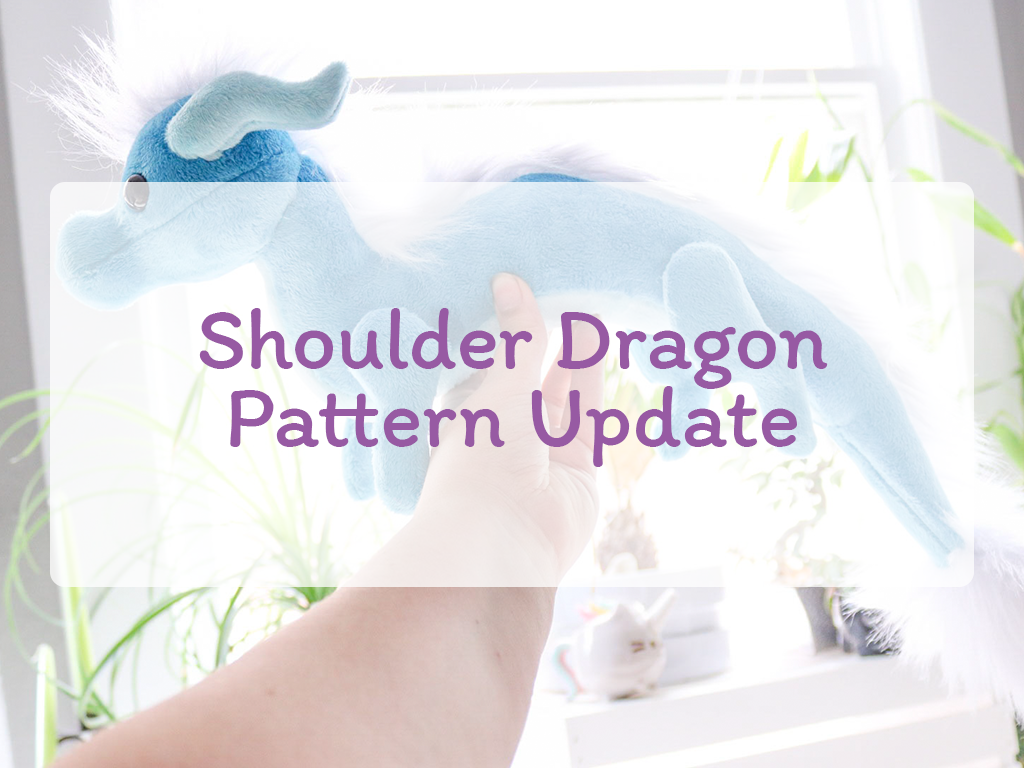 Shoulder Dragon Pattern Update – BeeZeeArt