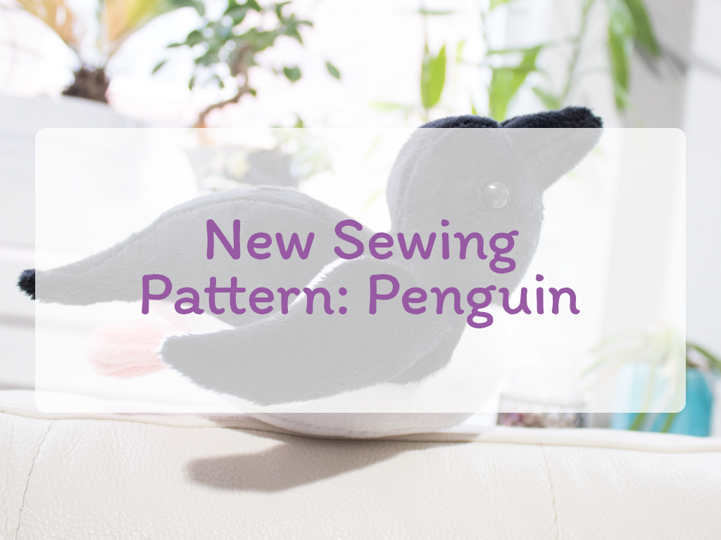 Penguin Sewing Pattern Now Live! – BeeZeeArt